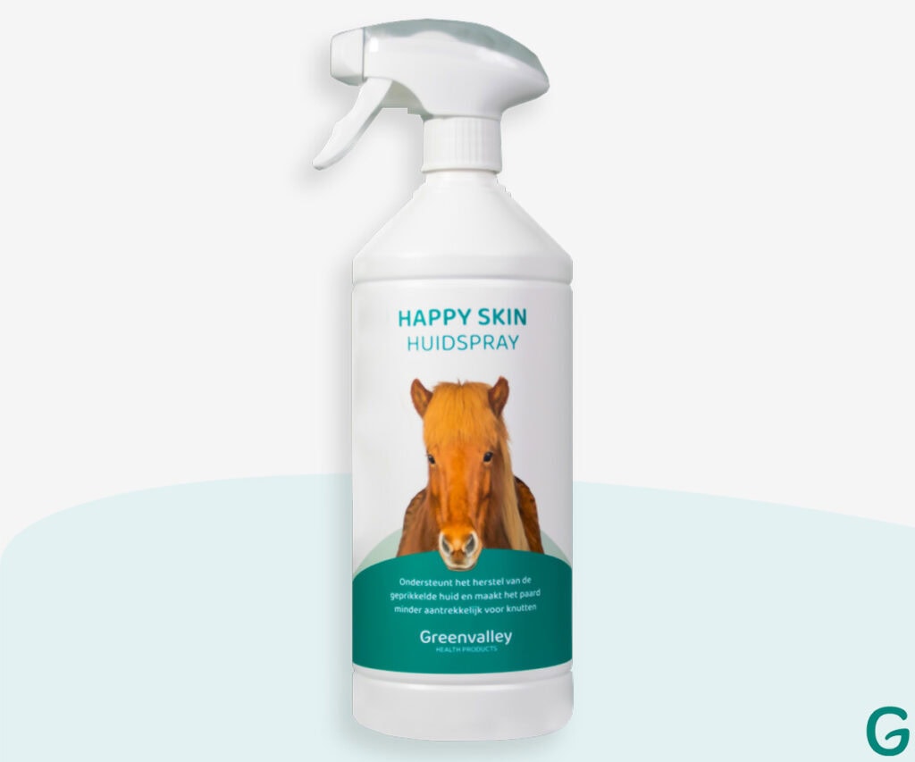Happy Skin Huidspray | Maakt paard minder aantrekkelijk voor knutten ...